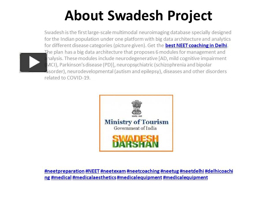 PPT – About Swadesh Project PowerPoint presentation | free to download ...
