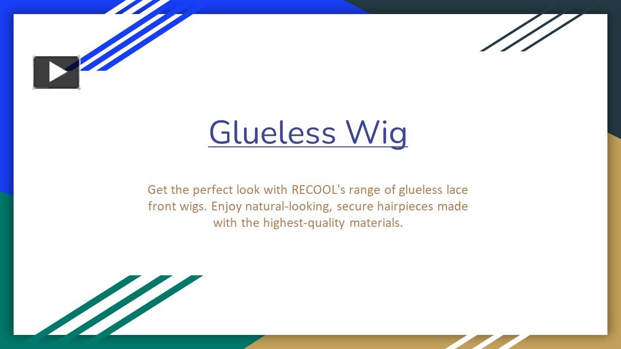 PPT – Glueless Wig PowerPoint presentation | free to download - id ...