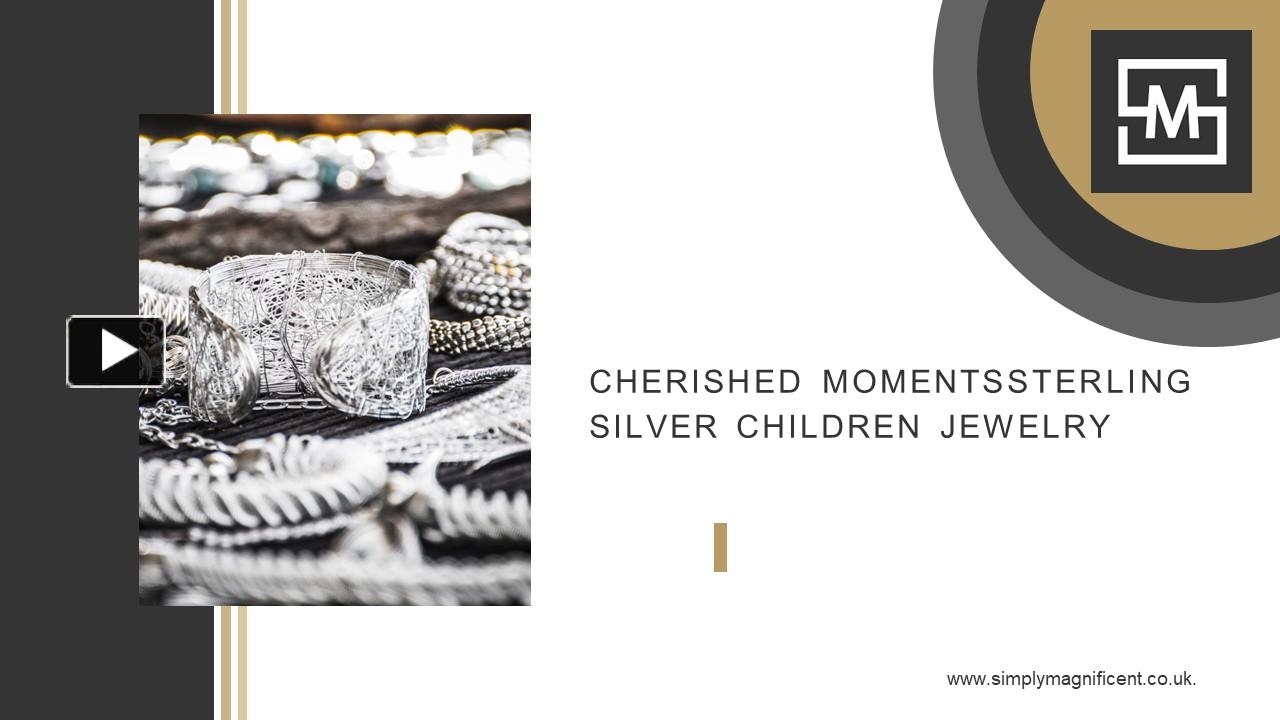 PPT – Cherished Moments Sterling Silver Children Jewelry PowerPoint ...