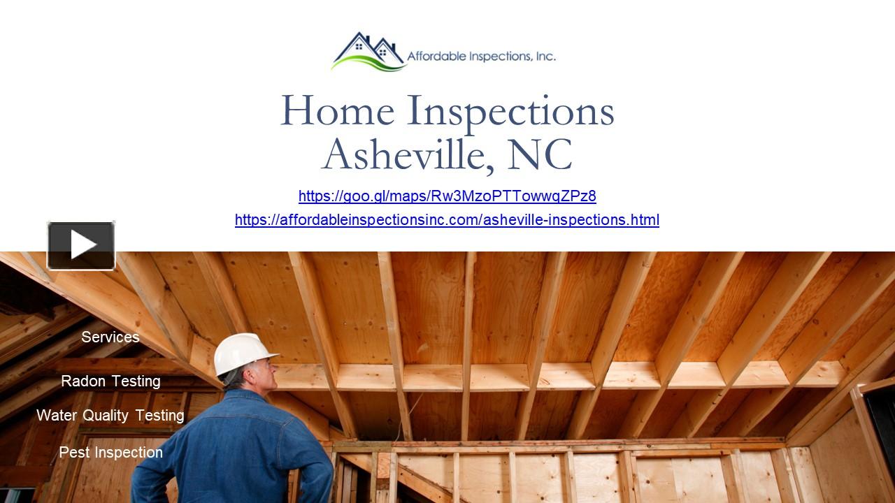 PPT – Home Inspections Asheville, NC PowerPoint presentation | free to ...
