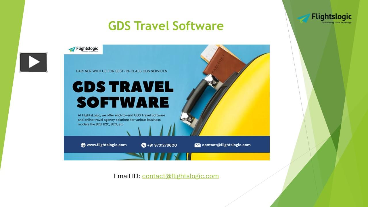 GDS Travel Software presentation | free to download