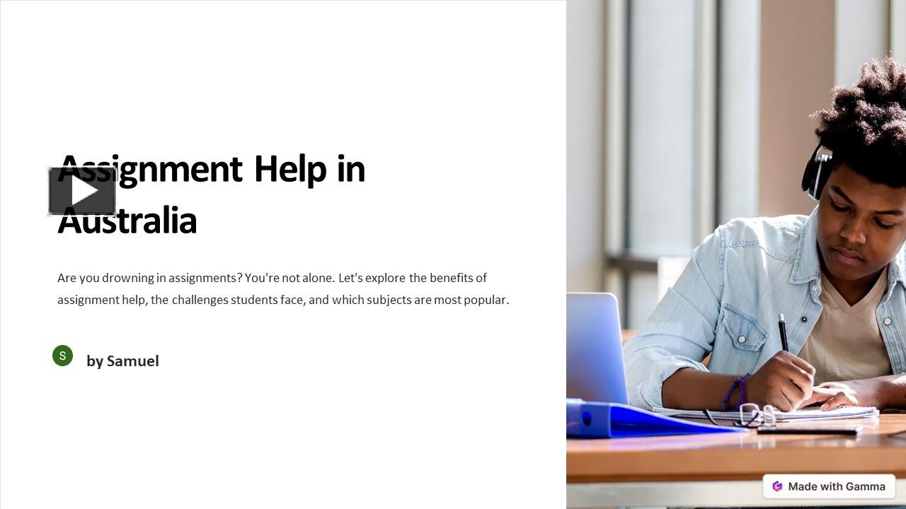 PPT – Achieve Excellence with Assignment Help Australia (Melbourne ...