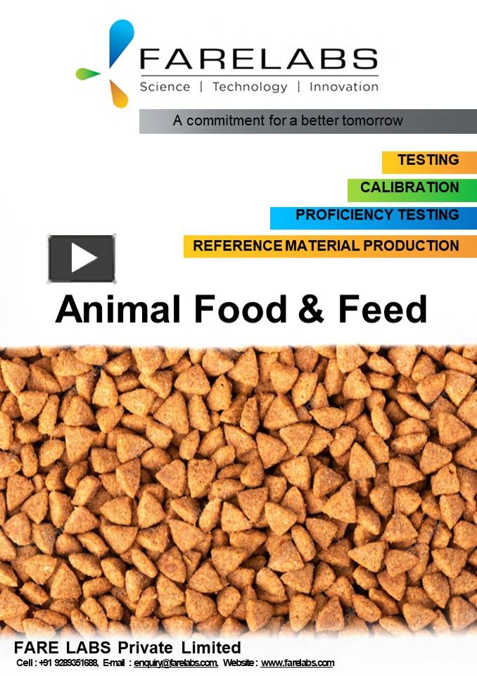 PPT – Food And Agricultural Products Testing Lab - FARE LABS PowerPoint ...
