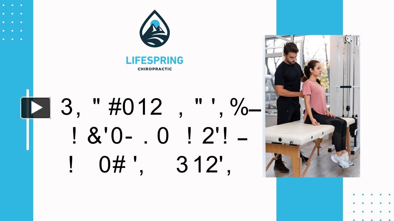 PPT – Understanding Chiropractic Care in Austin PowerPoint presentation ...