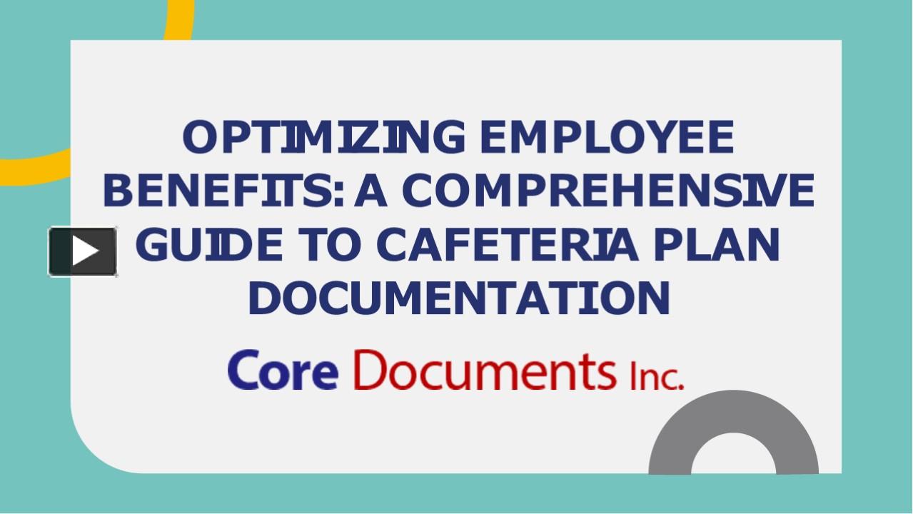 PPT – Optimizing Employee Benefits a Comprehensive Guide to Cafeteria ...