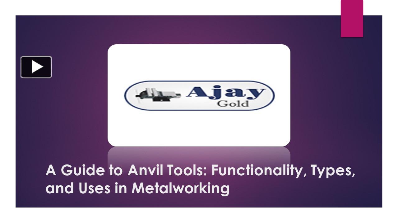 A Guide to Anvil Tools: Functionality, Types, and Uses in Metalworking ...