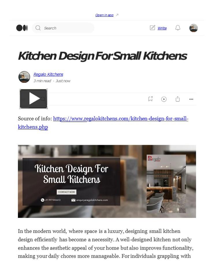 PPT – Kitchen Design For Small Kitchens PowerPoint presentation | free ...