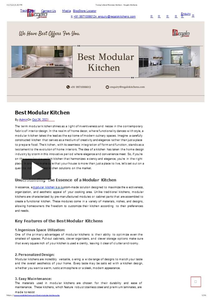 PPT – Best Modular Kitchen PowerPoint presentation | free to download ...