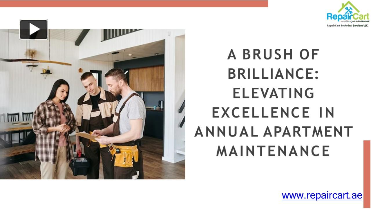 PPT – Annual Maintenance Contract For Apartment PowerPoint presentation ...