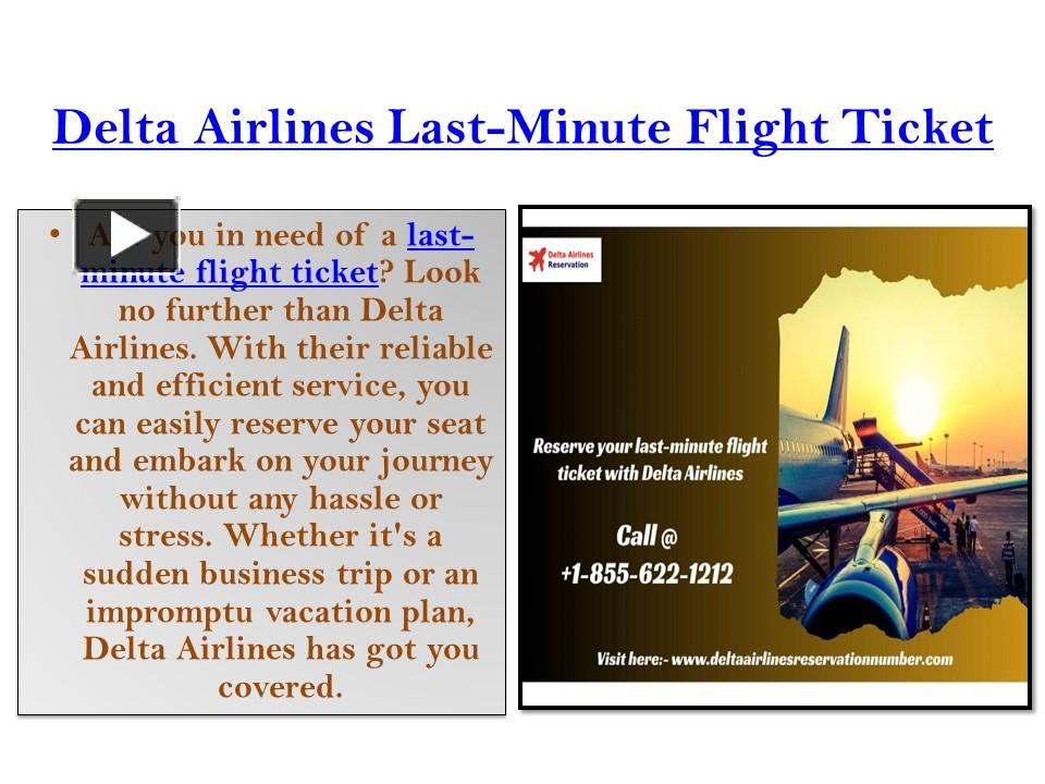 PPT – Book your online flight ticket with Delta Airlines PowerPoint ...