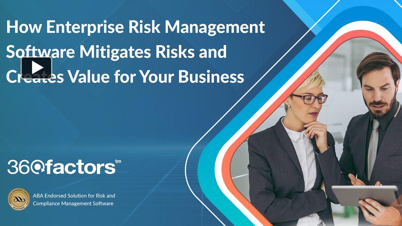 PPT – How Enterprise Risk Management Software Mitigates Risks and ...