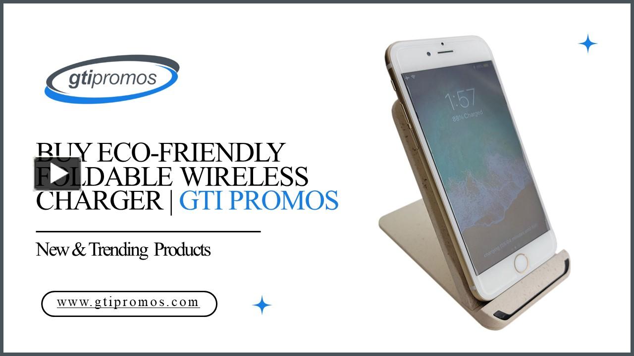 Go Green Tech: Eco-Friendly Custom Wireless Charger presentation | free ...
