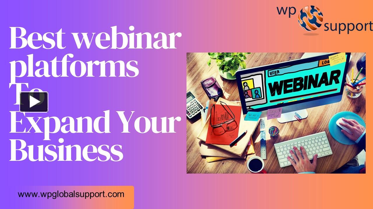 PPT – Best webinar platforms PowerPoint presentation | free to download ...