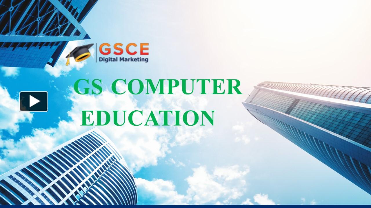 PPT – Computer Classes In Munirka PowerPoint presentation | free to ...