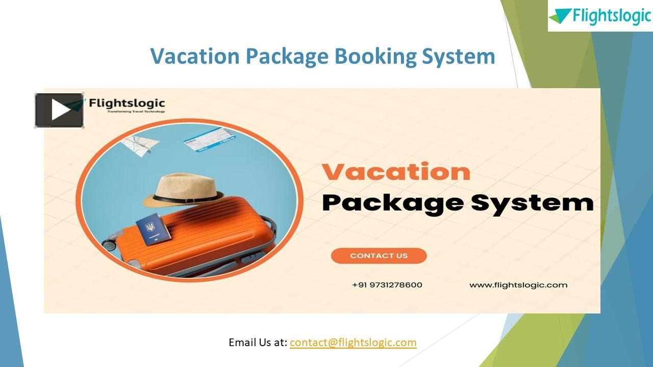 PPT – Vacation Package Booking System PowerPoint presentation | free to ...