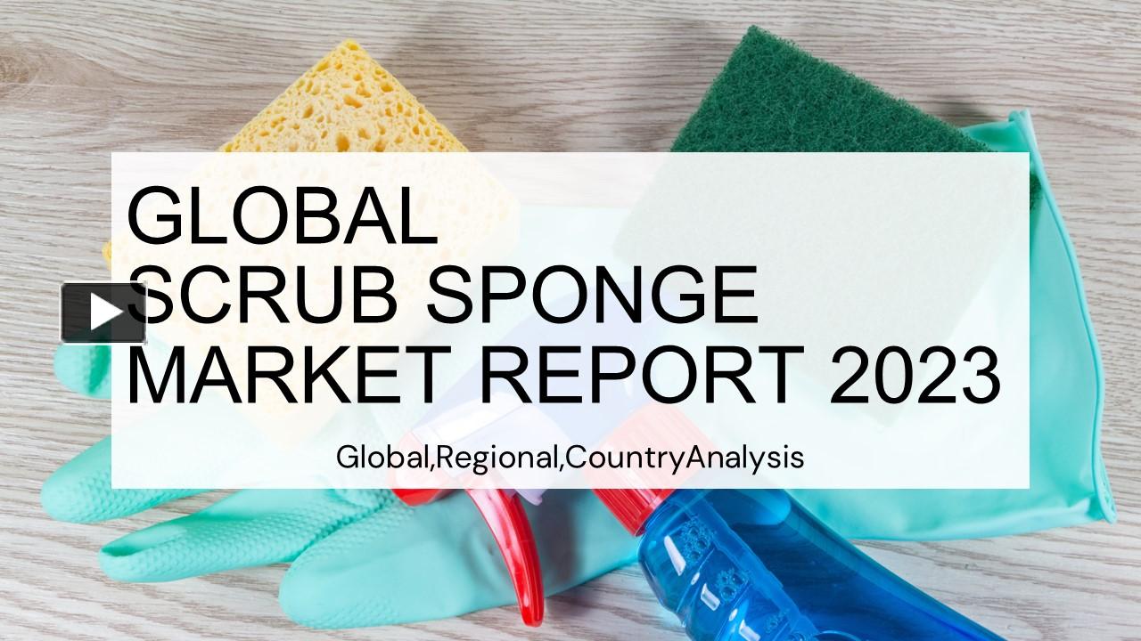 PPT – Scrub Sponge Market Report 2023 PowerPoint presentation | free to ...