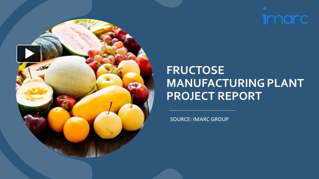 Setting Up a Successful Fructose Manufacturing Unit: DPR presentation ...