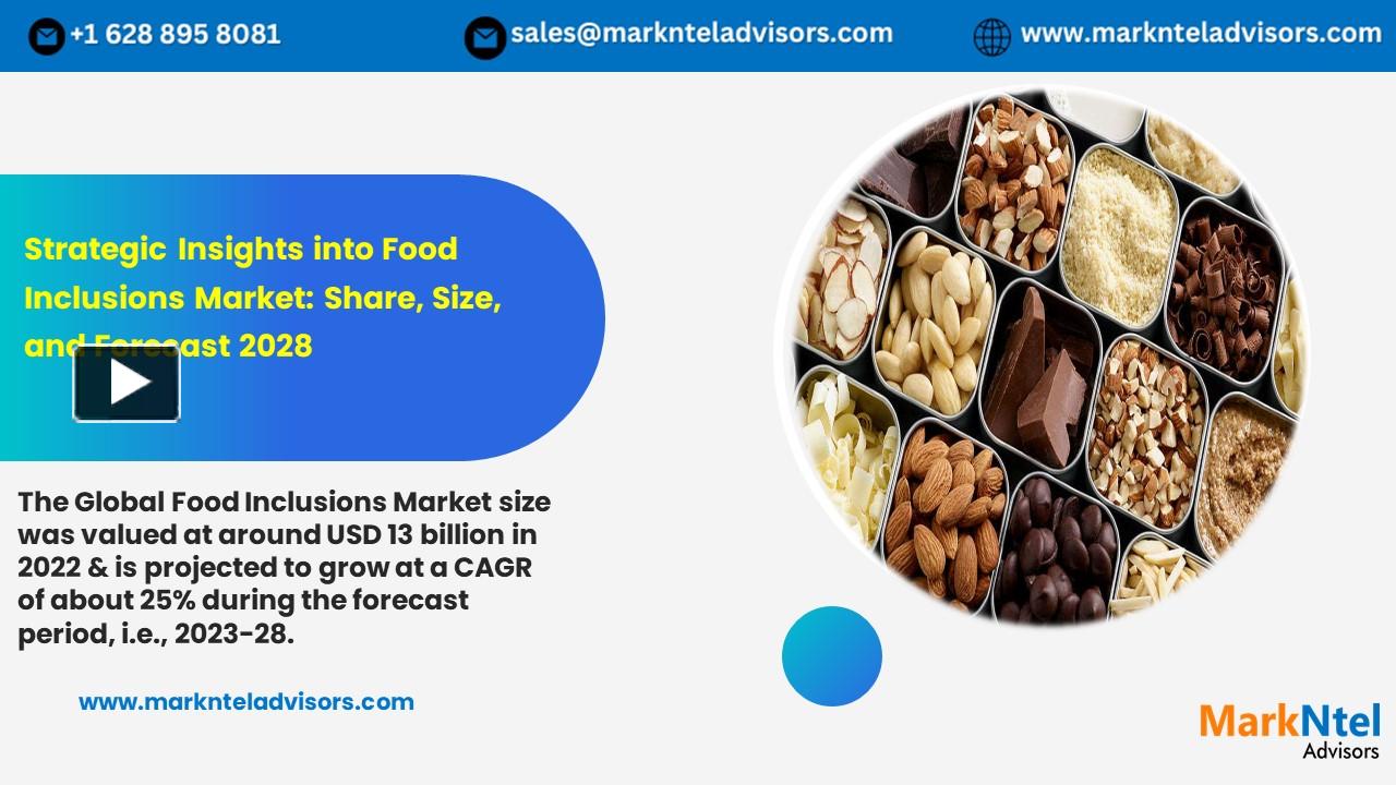 PPT – Global Food Inclusions Market Research Report: Forecast (2023 ...