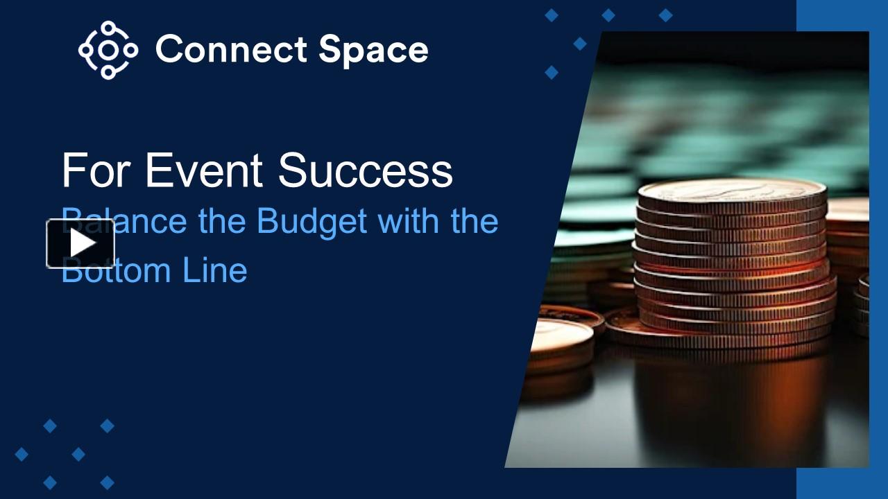 For Event Success, Balance the Budget with the Bottom Line presentation ...