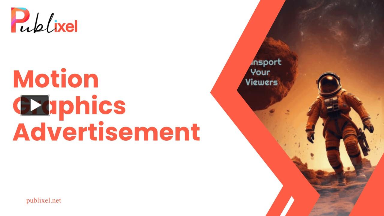 motion graphics advertisement presentation | free to download