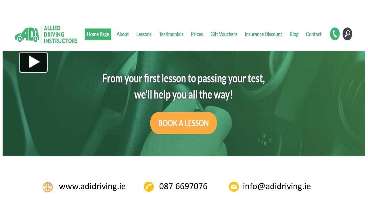 PPT – Driving Lessons in Dublin PowerPoint presentation | free to ...