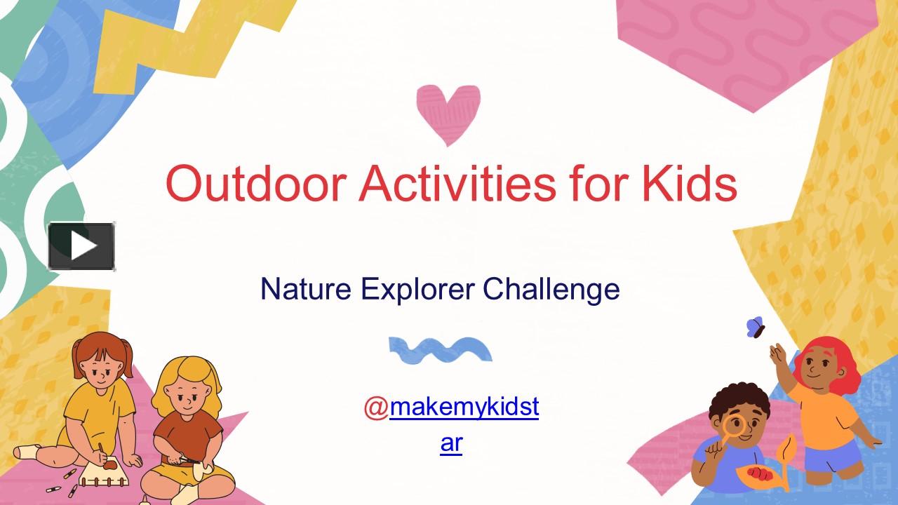 Ultimate Outdoor Activities for Kids: Nature Explorer Challenge ...
