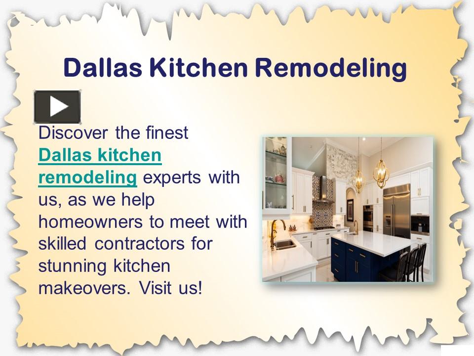PPT – Dallas Kitchen Remodeling PowerPoint presentation | free to ...