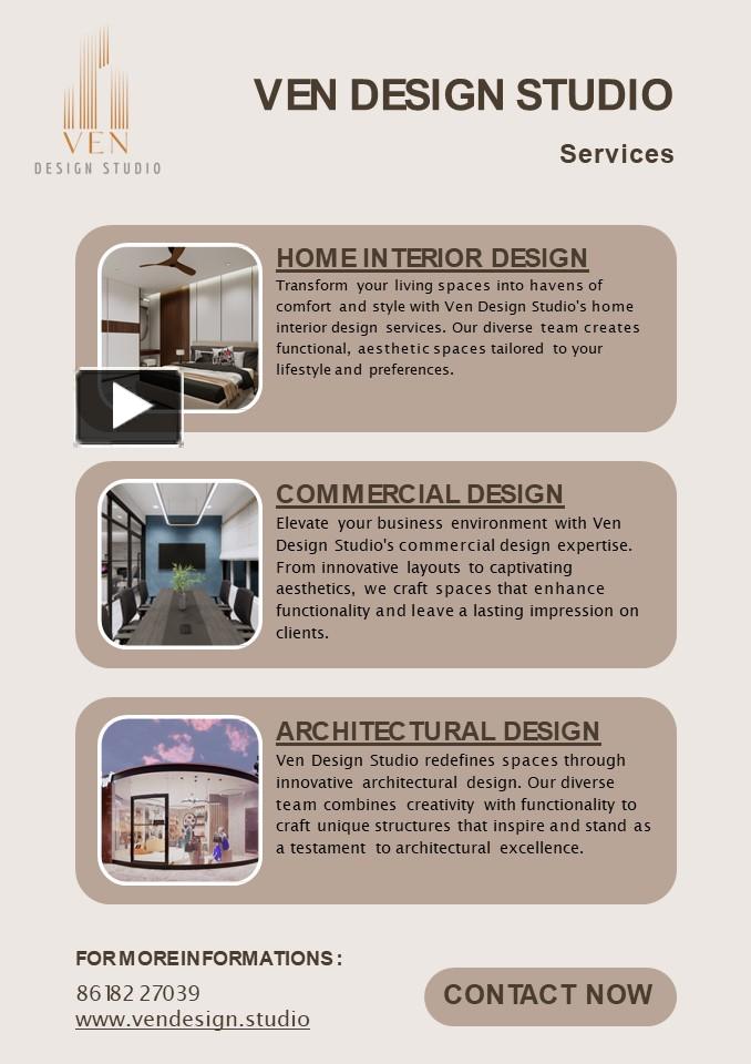 Home Interior Designers In Bangalore | Ven Design Studio presentation ...