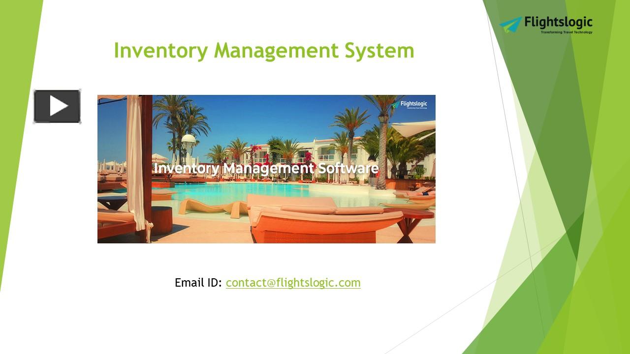 Inventory Management System presentation | free to download