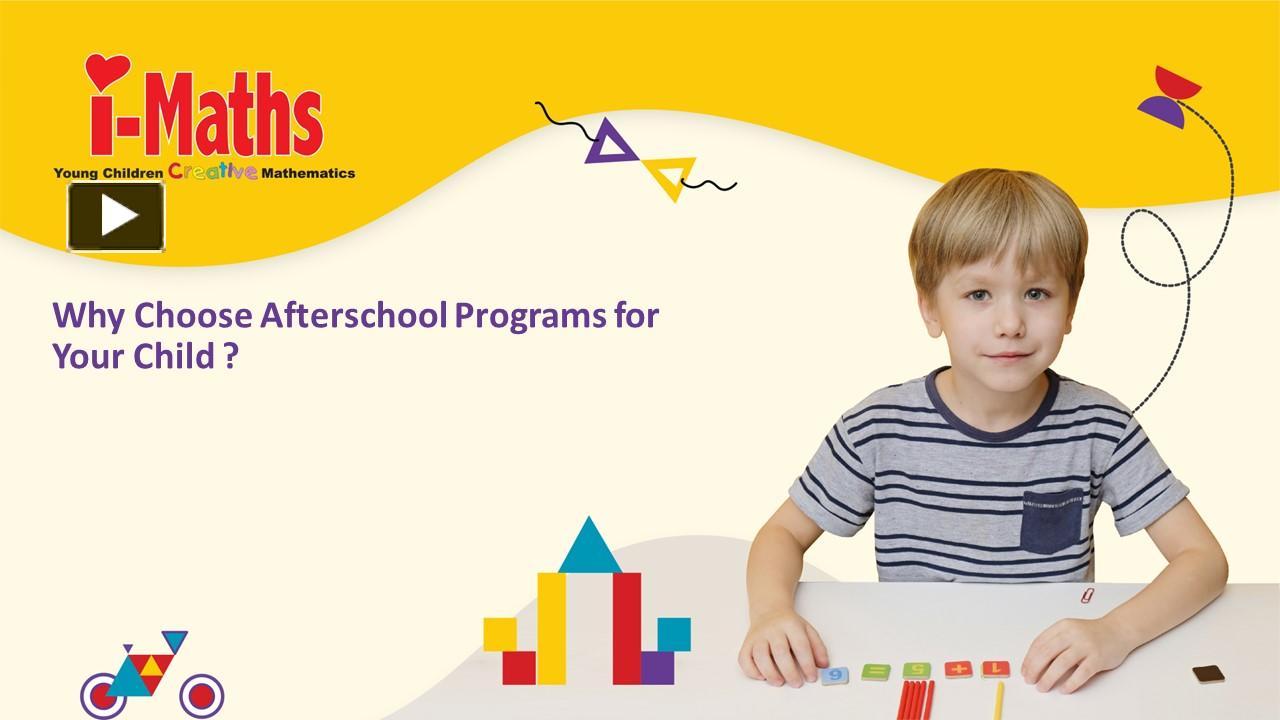 Why Choose Afterschool Programs for Your Child presentation | free to ...