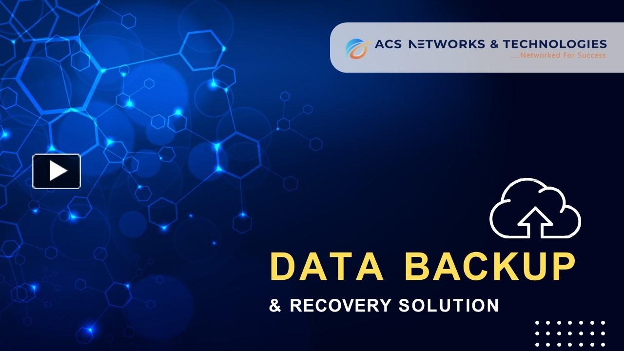 What is Data Backup and Recovery? presentation | free to download