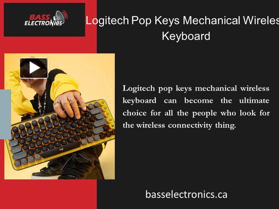 PPT – Logitech Pop Keys Mechanical Wireless Keyboard PowerPoint ...