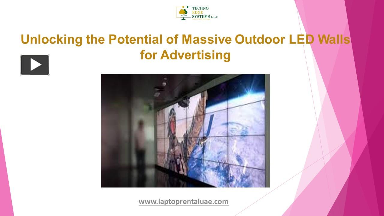 Unlocking the Potential of Massive Outdoor LED Walls for Advertising ...