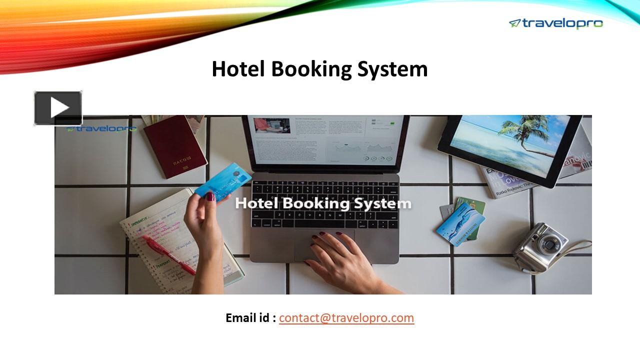 Hotel Booking System presentation | free to download