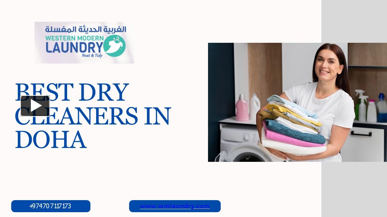 PPT – Best Dry Cleaners in Doha PowerPoint presentation | free to ...