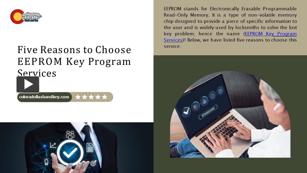 Five Reasons to Choose EEPROM Key Program Services presentation | free ...