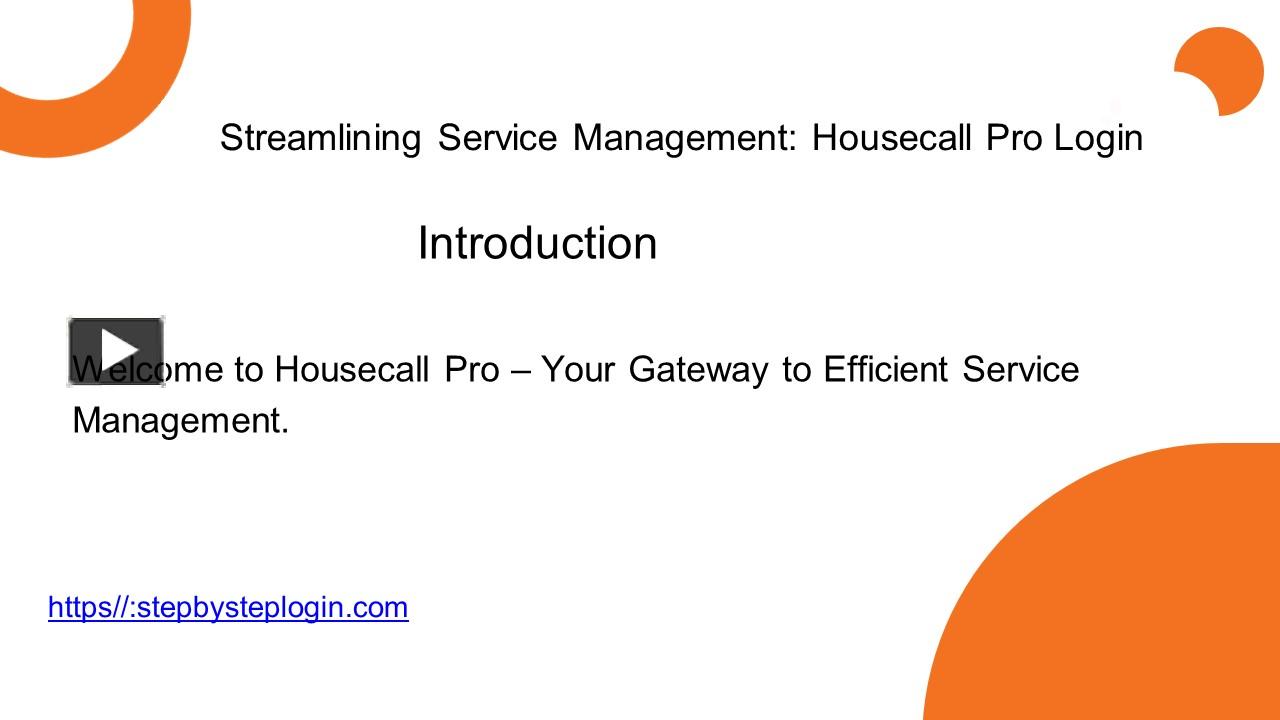PPT – Housecall Pro Login Access Your Account for Efficient Business ...