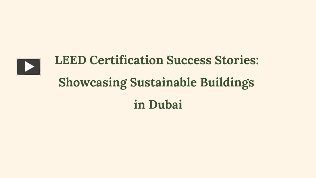 LEED Certification Success Stories: Showcasing Sustainable Buildings in ...