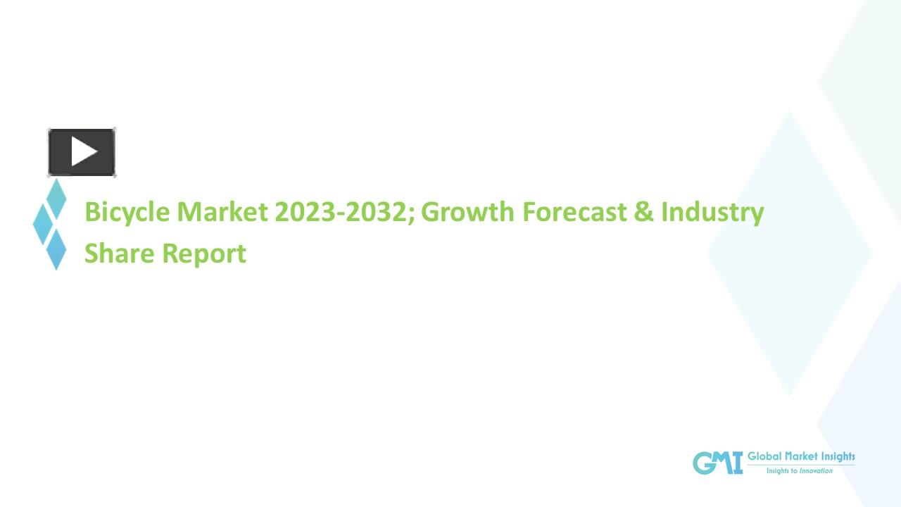 Bicycle Market Growth Analysis & Forecast Report | 2023-2032 ...