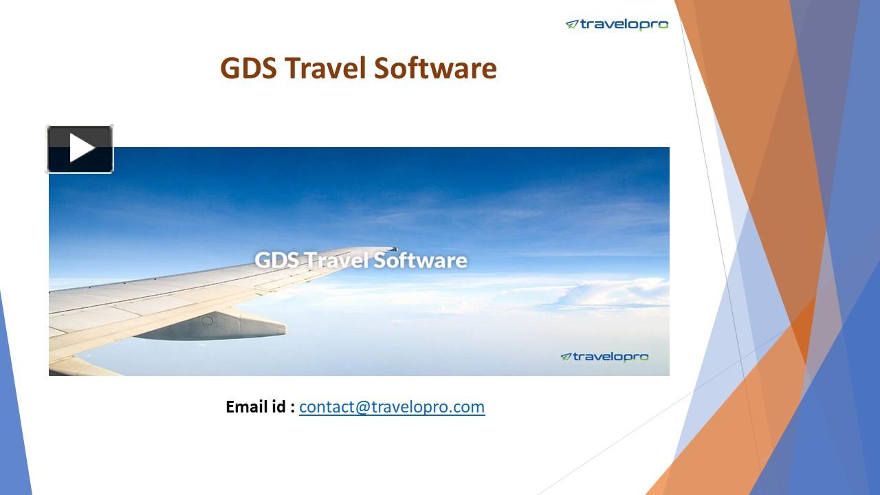 GDS Travel Software presentation | free to download