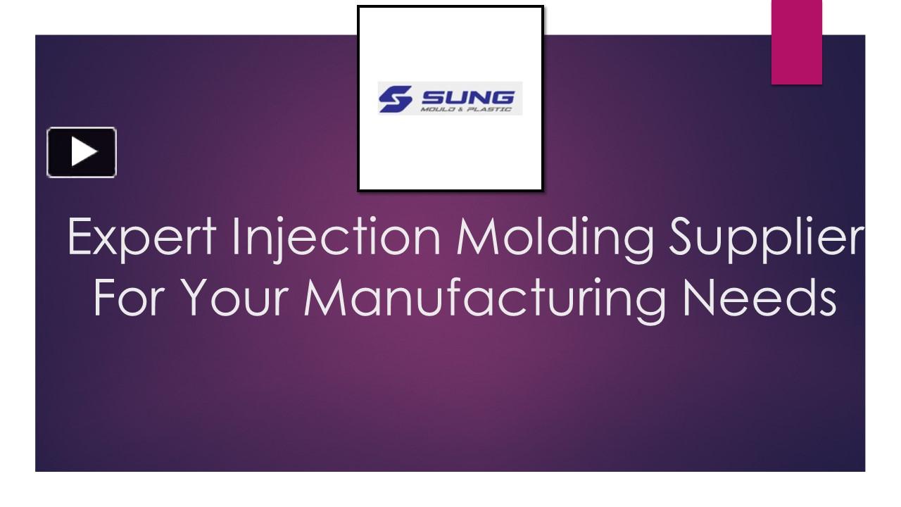PPT – Professional Injection Molding Supplier For Mass Production ...