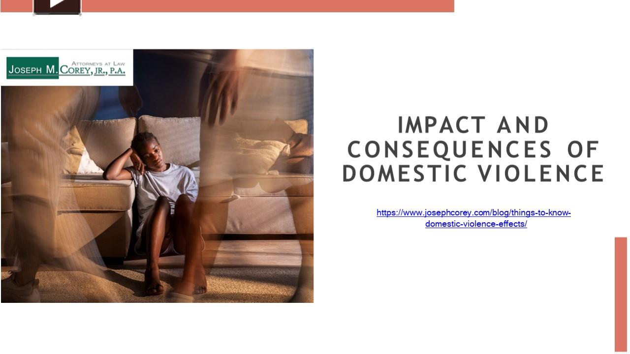 Understanding the Impact and Consequences of Domestic Violence ...