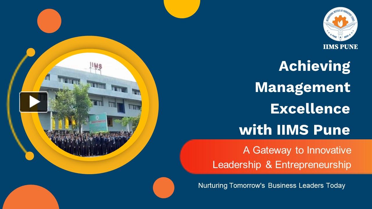 PPT – Top PGDM College in Pune: IIMS Elite Program PowerPoint ...
