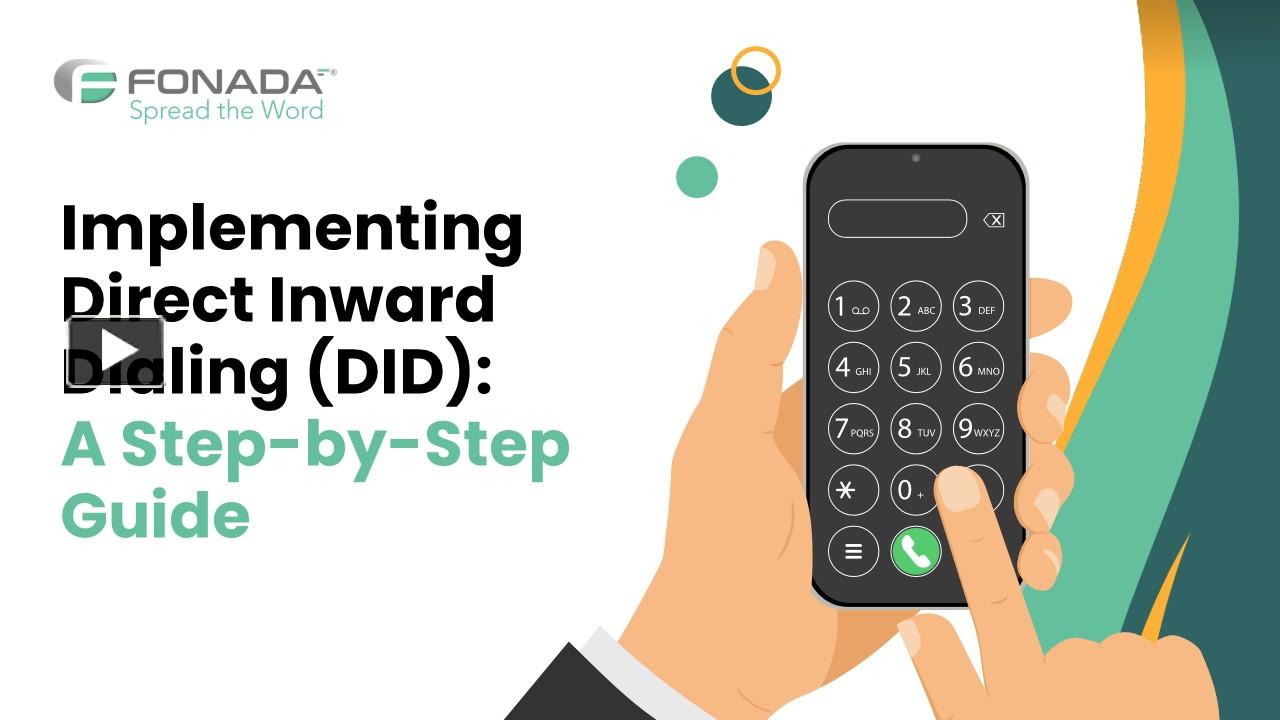 Implementing Direct Inward Dialing (DID): A Step-by-Step Guide ...