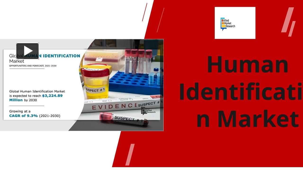 PPT – Human Identification Market PowerPoint presentation | free to ...