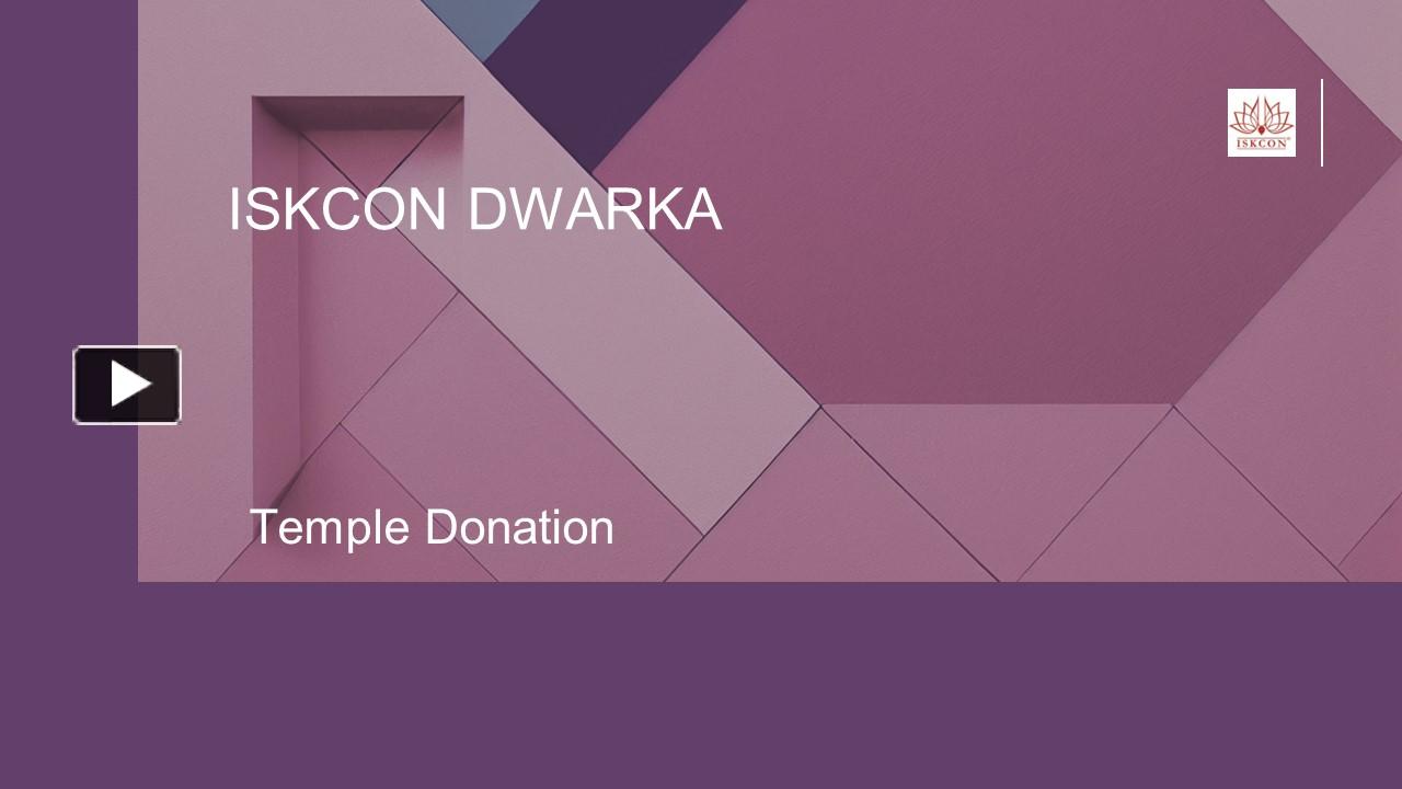 Nurturing Spirituality through ISKCON Dwarka Temple Donations ...