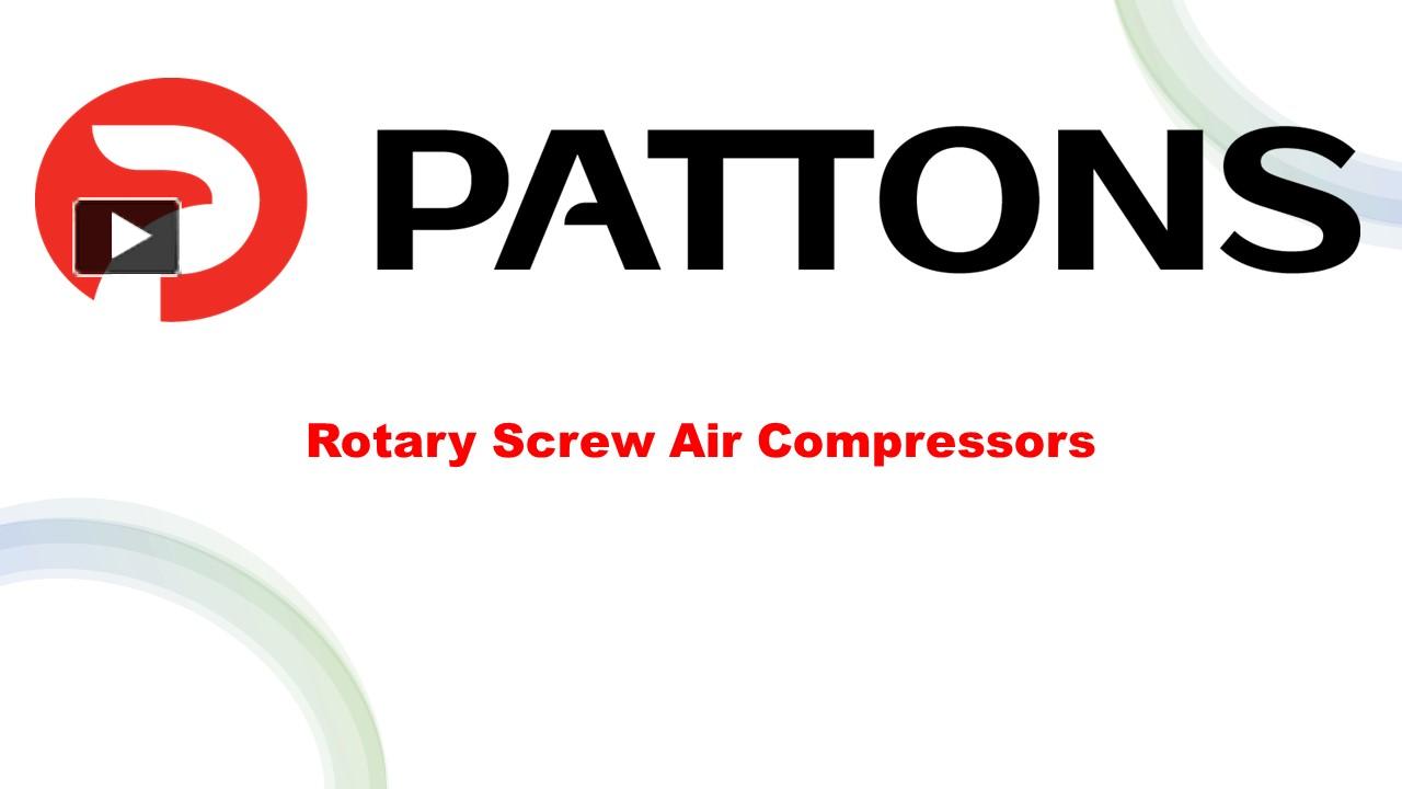 PPT – Rotary Screw Air Compressor | Pattons Southeast USA PowerPoint ...