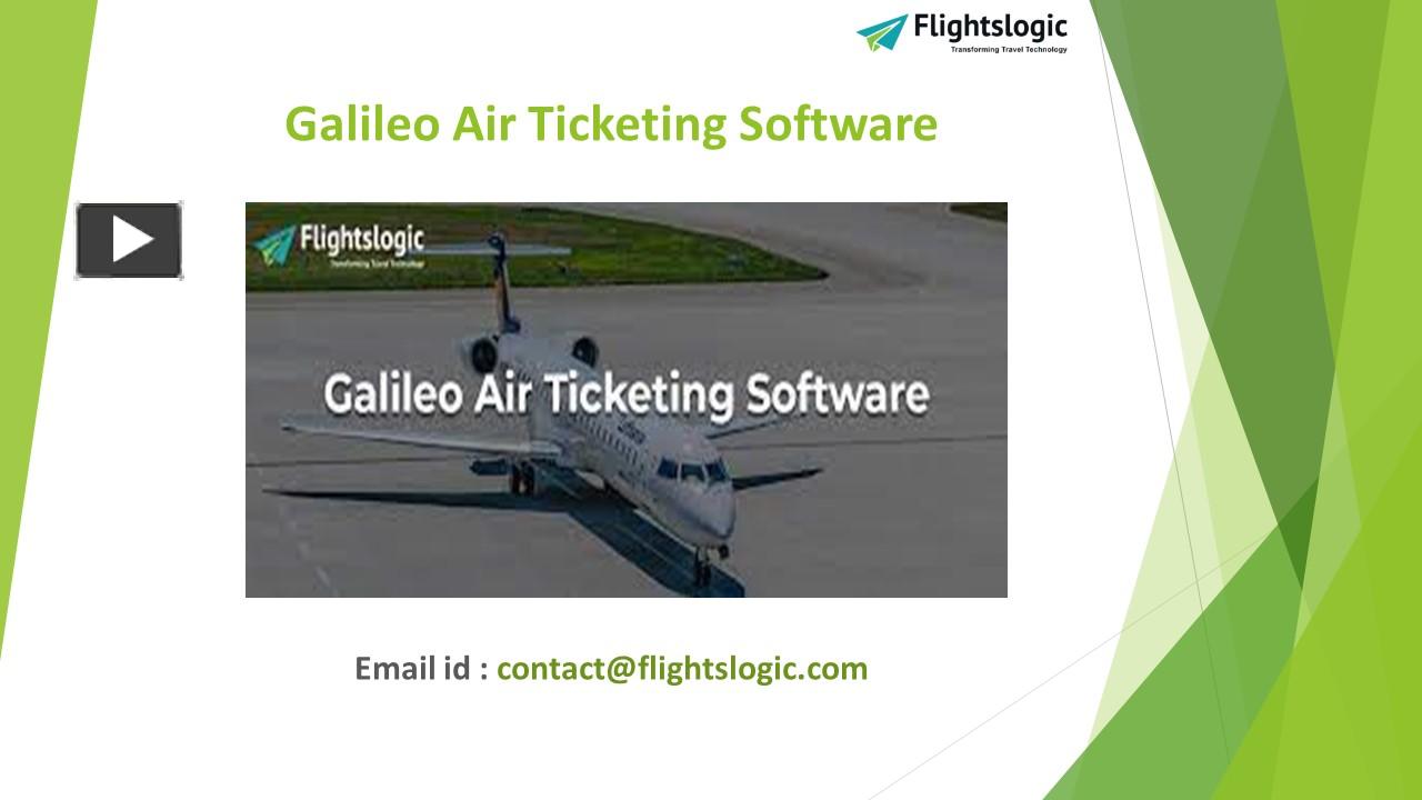 PPT – Galileo Air Ticketing Software PowerPoint presentation | free to ...