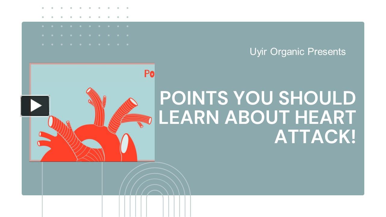 PPT – Points you should learn about Heart attack! PowerPoint ...