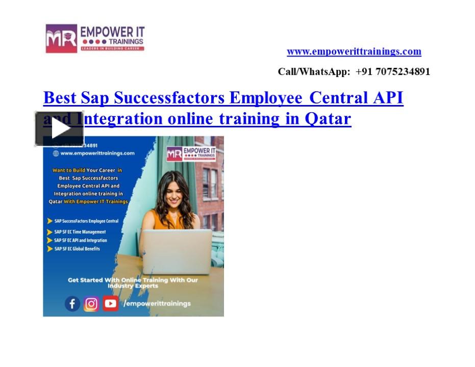 PPT – Sap Successfactors Employee Central API and Integration online ...